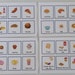 1 BOARD 45 PICTURE CARDS Food Choice Board Food Pics Visual Aid Choice ...