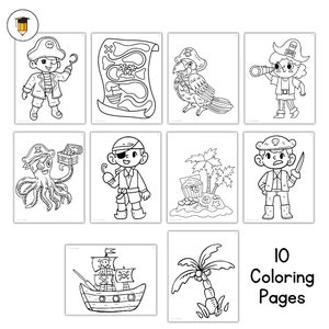 Pirate Dramatic Play | Preschool Pirate Activities | Busy Book | Pirate ...