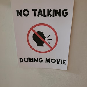 Movie Night Sign | Dramatic Play | Teacher Play | Learning | Pretend ...