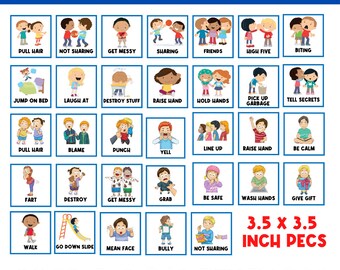 Behavior Chart Toddler - Etsy