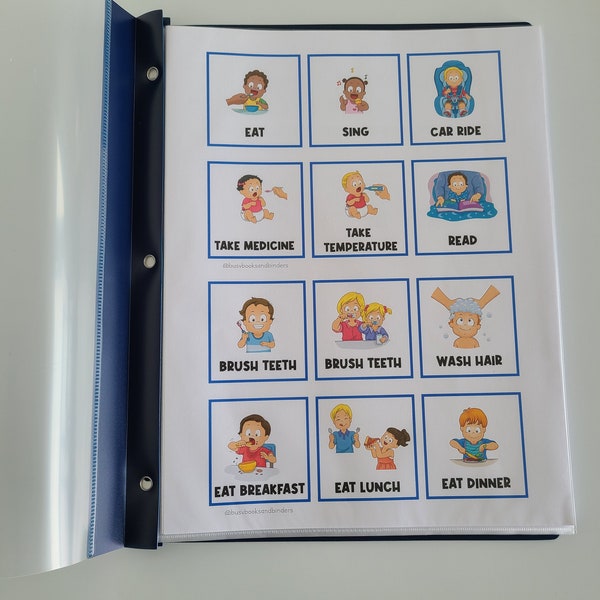 Autism Picture Book - Etsy