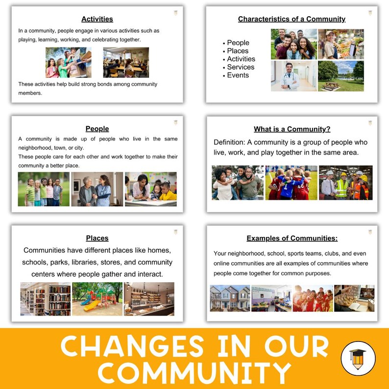 Changes in Our Community | Social Studies Curriculum | Presentation ...
