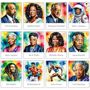25 Black History Posters | Bulletin Board Display | Black History Decor ...
