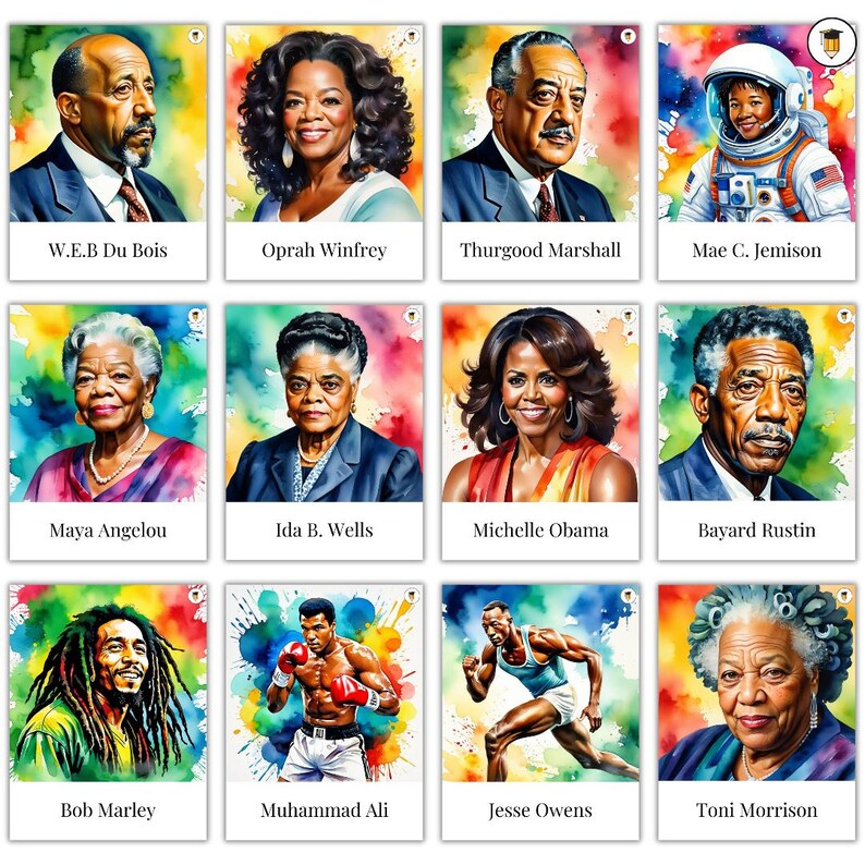 25 Black History Posters | Bulletin Board Display | Black History Decor ...