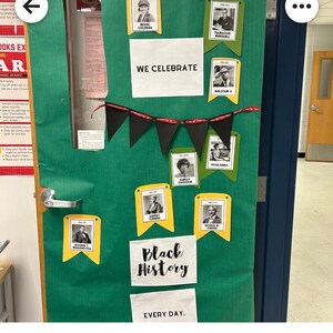 12 Black History Flashcards | Bulletin Board Display | Black History ...