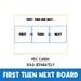 First Then Next Board ONLY Visual Aid Visual Schedule - Etsy