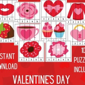 88 Valentine's Day Worksheet Bundle | Busy Book | Homeschool Printables ...
