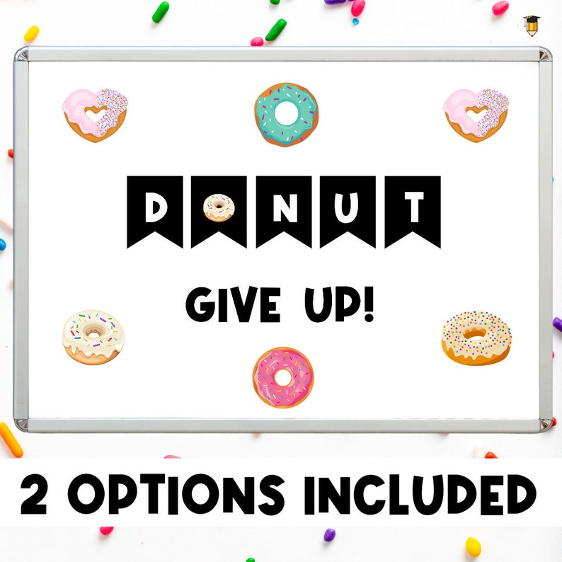 DONUT Bulletin Board Food Theme Wall Decor Display Board - Etsy