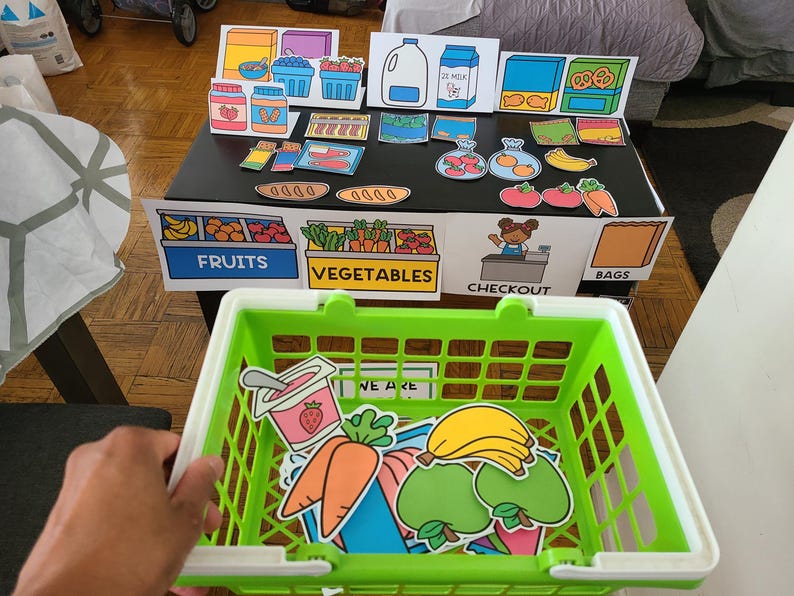 Grocery Store | Dramatic Play | Shopping | Pretend Play | Preschool and ...