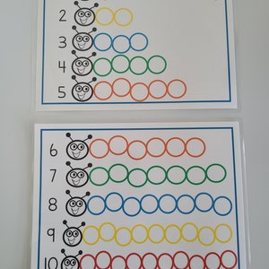 1- 20 Pom Pom Activities | Busy Book | Counting | Number Activities ...