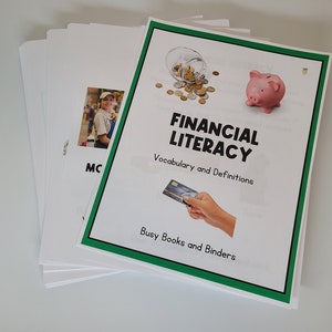 REAL IMAGES: Financial Literacy for Kids | Money | Infographic | Learn ...