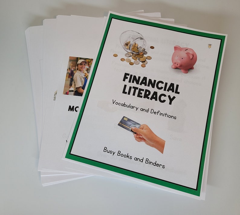 REAL IMAGES: Financial Literacy for Kids | Money | Infographic | Learn ...
