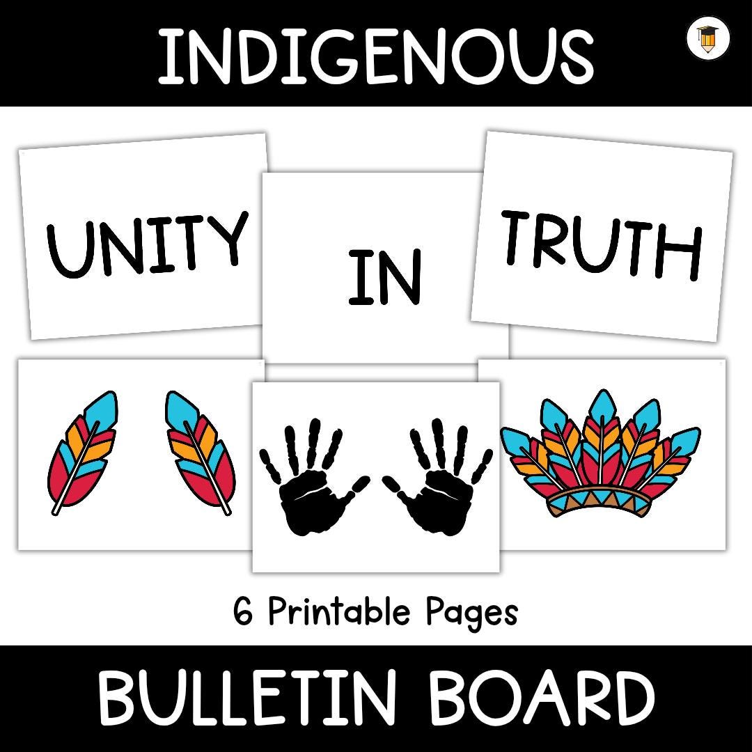 Unity in Truth | Indigenous Bulletin Board | Door Decoration ...