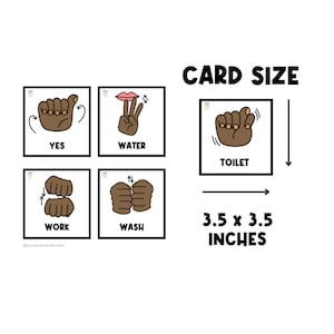 ASL PICTURE CARDS | Hand Signs | Sign Language Flashcards ...