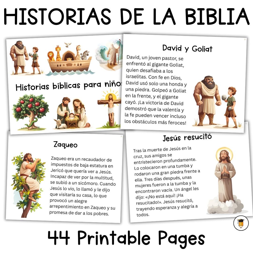 SPANISH: Bible Stories for Kids | Baby Jesus Activities | Children's ...