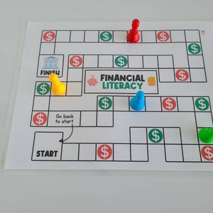 Financial Literacy GAME | Money | Infographic | Learn About Money ...