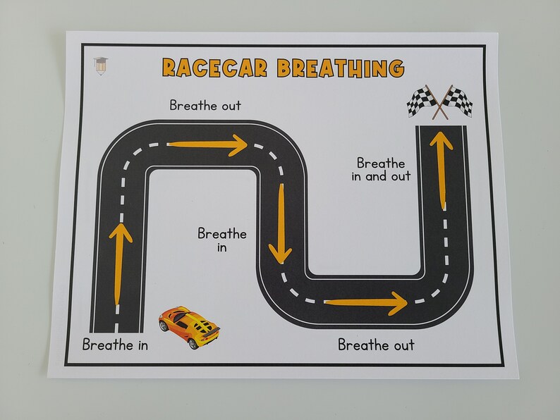 PHYSICAL COPY: Deep Breathing | Grounding | Calm Down Strategies ...