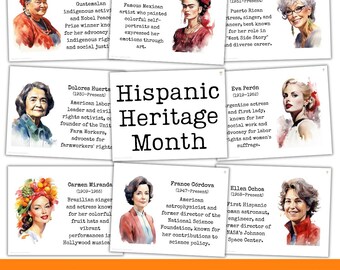 20 Hispanic Heritage Month Posters | Printable Bulletin Board ...