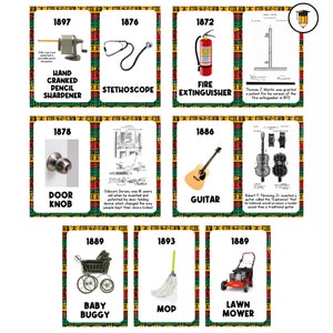 Black Inventions Posters | Bulletin Board Display | Black History Decor ...
