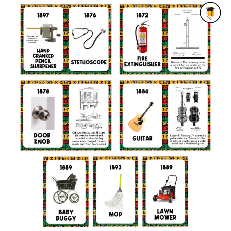 Black Inventions Posters | Bulletin Board Display | Black History Decor ...