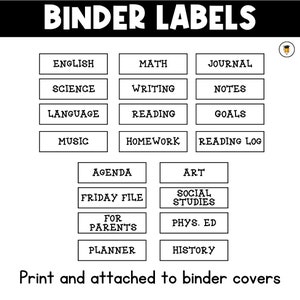 GAMER Binder Cover and Spine | Binder Cover for Kids | Back to School ...