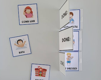 To Do Done Chart Toddler - Etsy