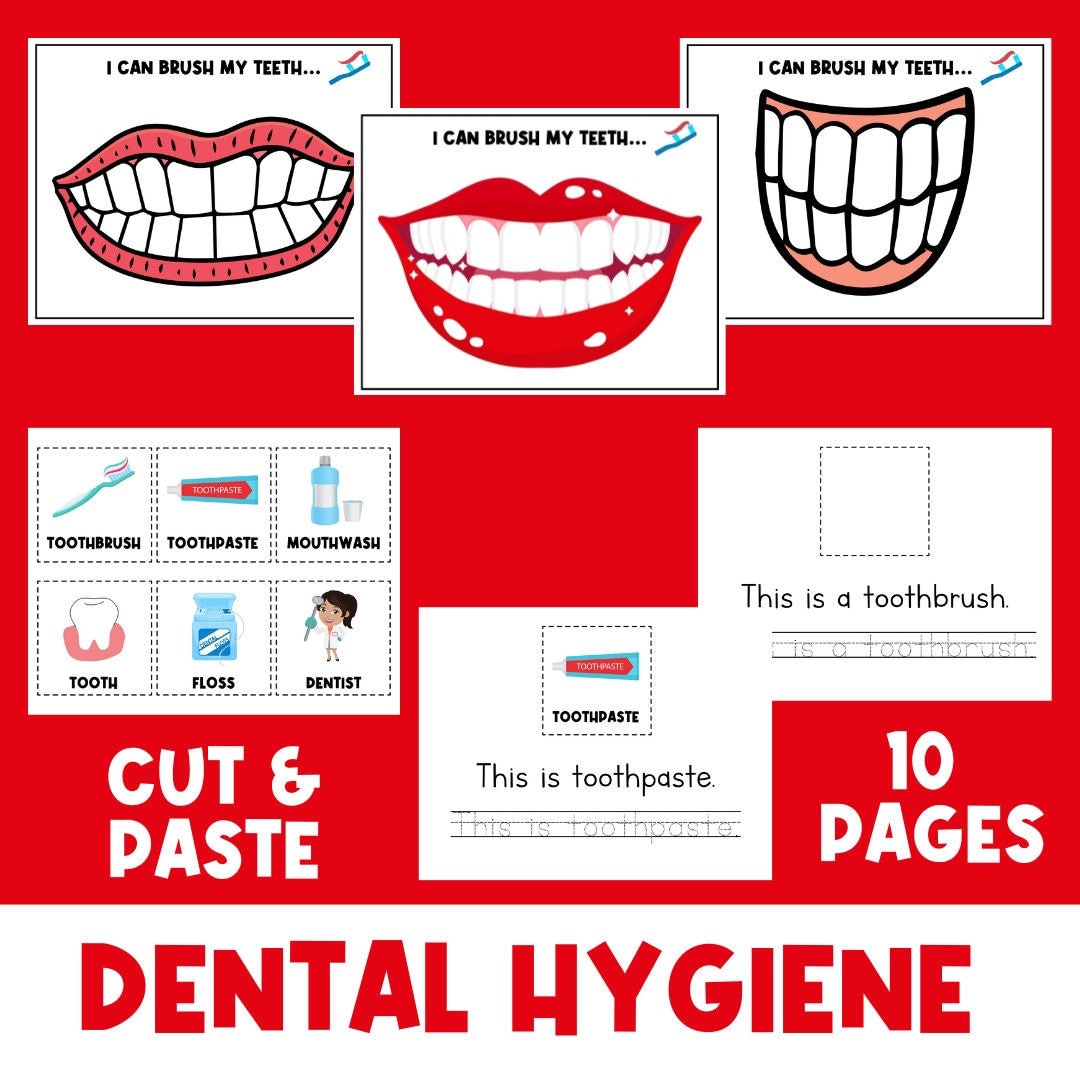 DENTAL HYGIENE: I Can Brush My Teeth | Brushing Teeth | Preschool ...