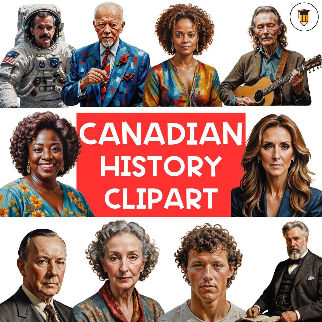 15 Canadian History Clipart | Bulletin Board Display | Educational ...