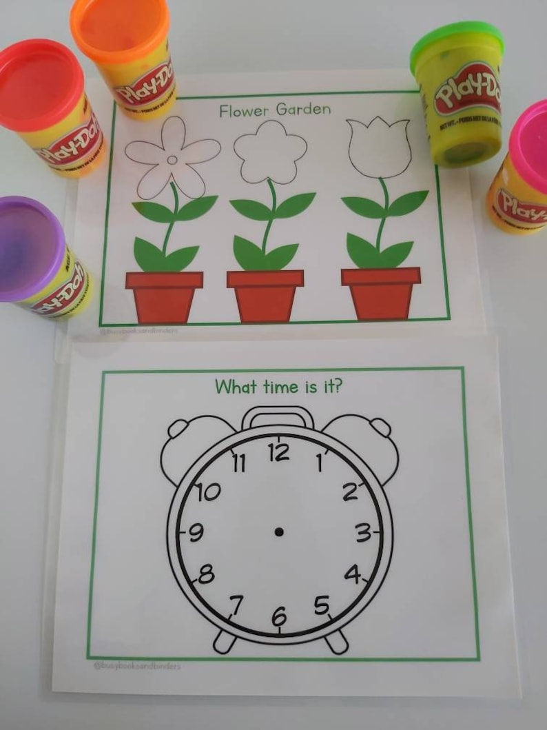 22 Playdough Mats Play Dough Toddler Activity Preschool - Etsy