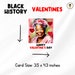 VALENTINE'S DAY CARDS | Black History Printable | Student Gifts | Black ...