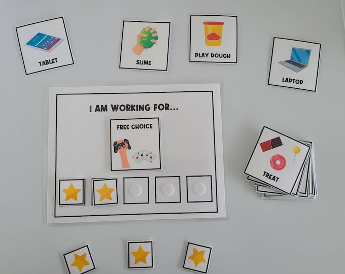 PHYSICAL COPY: 39 Behavior Picture Cards | First Then Visual Aid ...