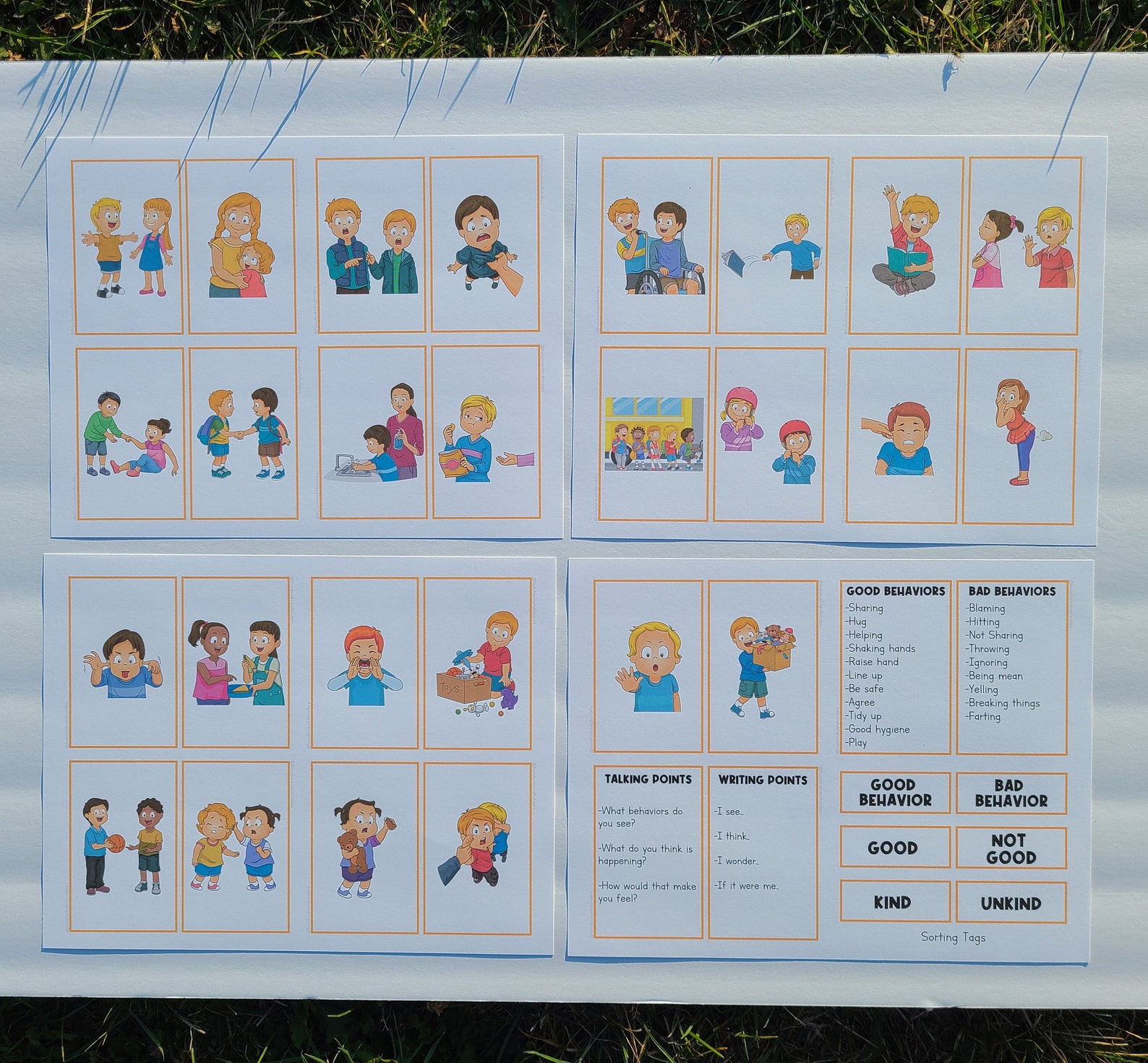 Good Vs Bad Choices | Social Skills | Sorting Activities | Autism | ABA ...