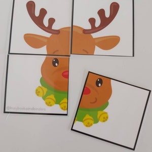Preschool Puzzles | Christmas Puzzle | Homeschool | Children's Puzzles ...