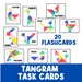 TANGRAM FLASHCARDS | Building Cards | STEM | Shapes | Puzzles | Busy ...