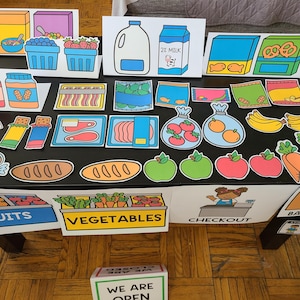 Grocery Store | Dramatic Play | Shopping | Pretend Play | Preschool and ...