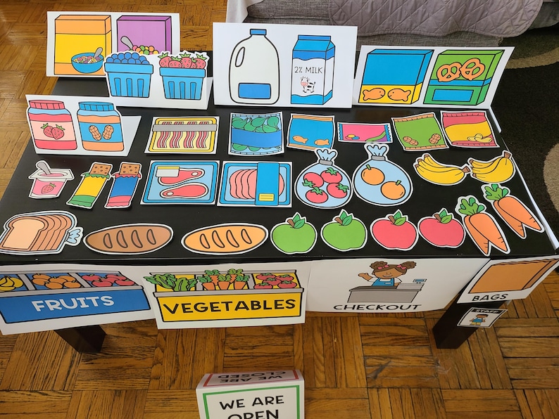 Grocery Store | Dramatic Play | Shopping | Pretend Play | Preschool and ...