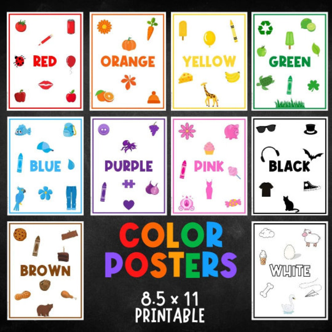 CLASSROOM BUNDLE Visual Aid Kindergarten Preschool - Etsy