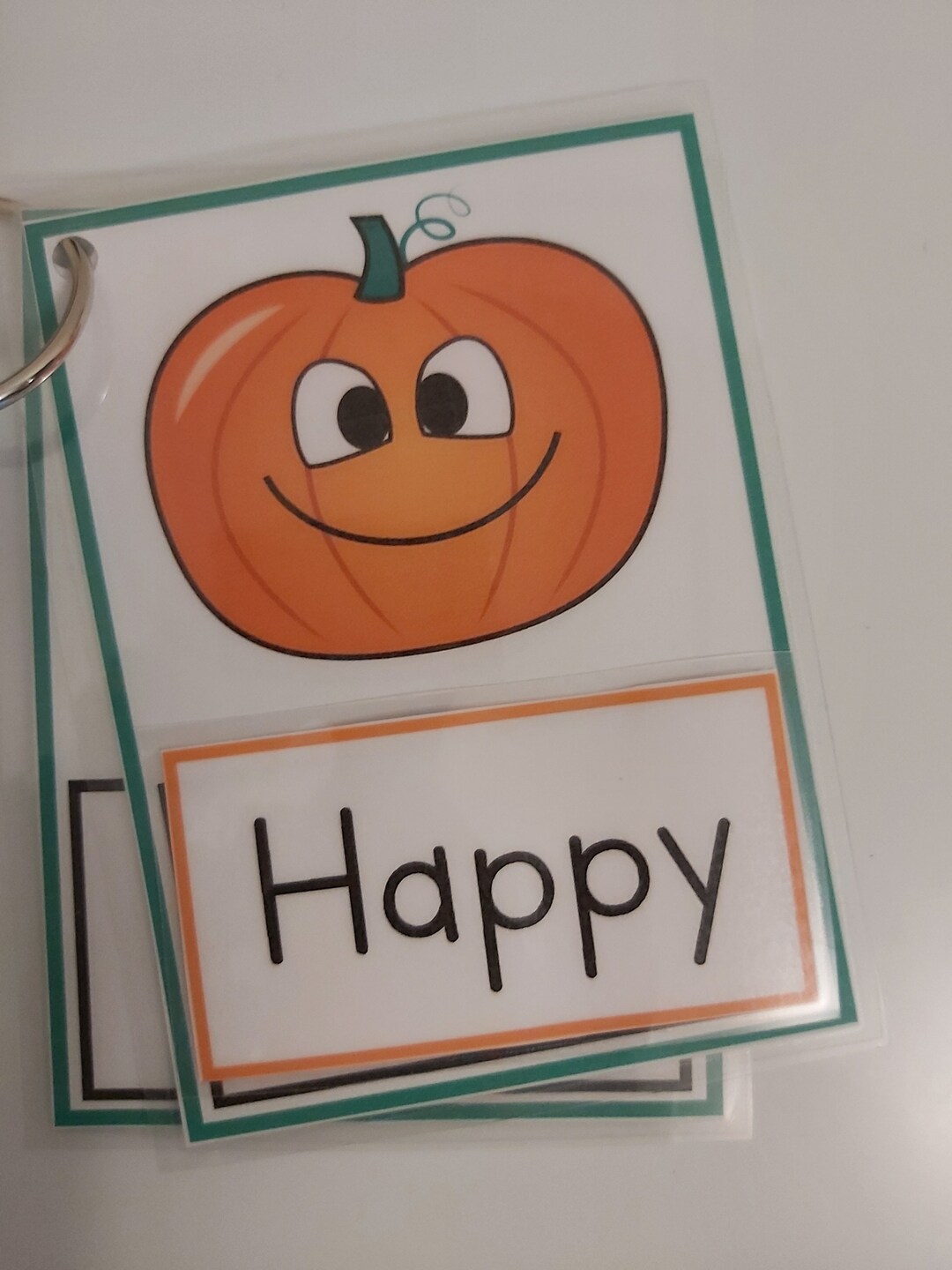 Pumpkin | Emotions | Flash Cards | Flashcards for Kids | Halloween ...