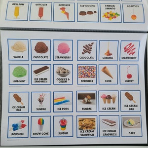 BOOK: 167 Food Pictures Food Visual Aid Behavior Task Card Autism First ...