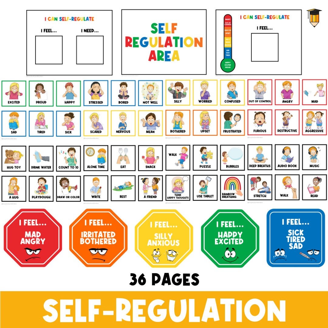 Self Regulation | Emotions | Calm Down Strategies | Coping Skills ...