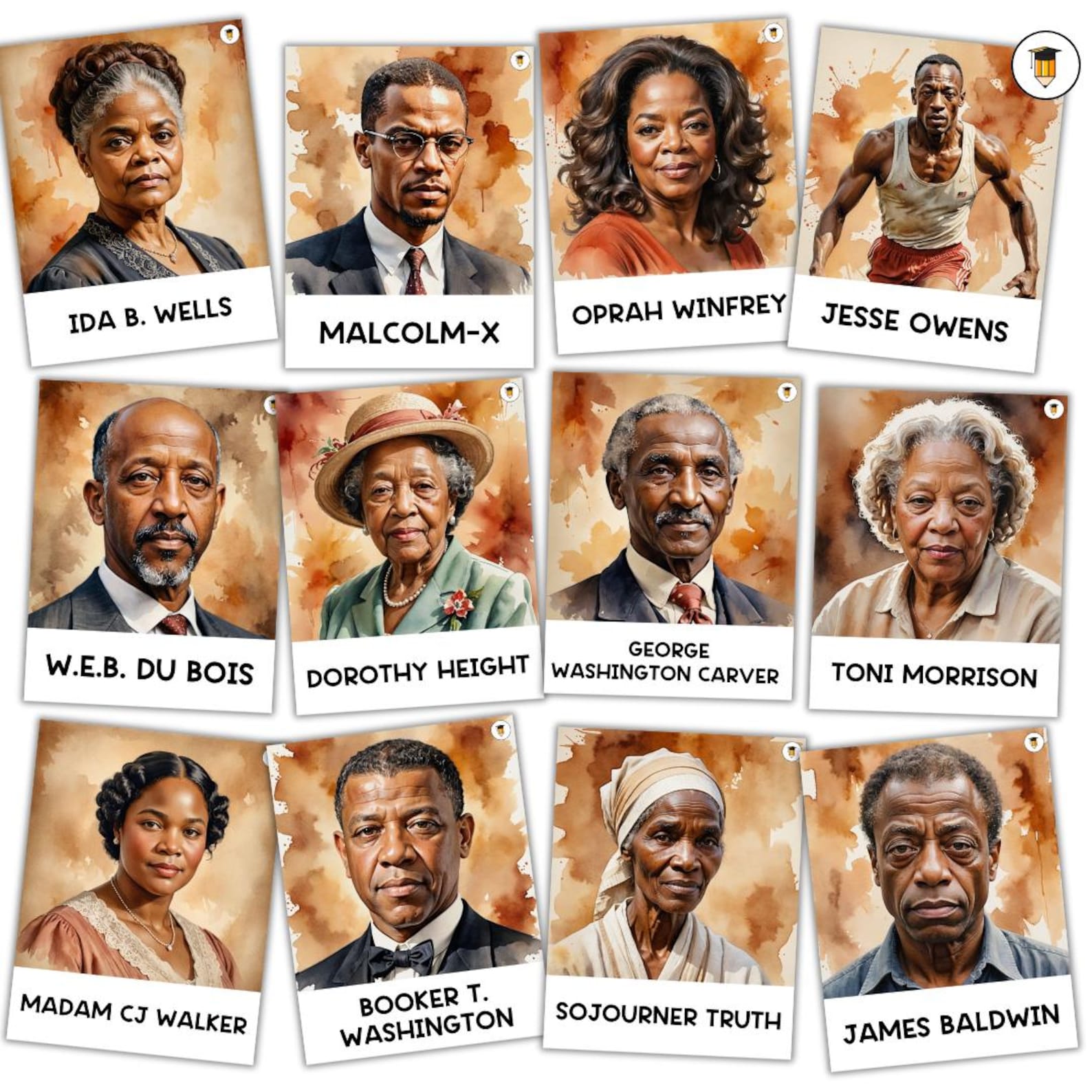 30 Black History Posters | Bulletin Board Display | Black History Decor ...