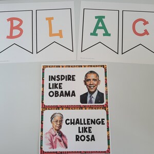 Black History Posters | Bulletin Board Display | Black History Decor ...