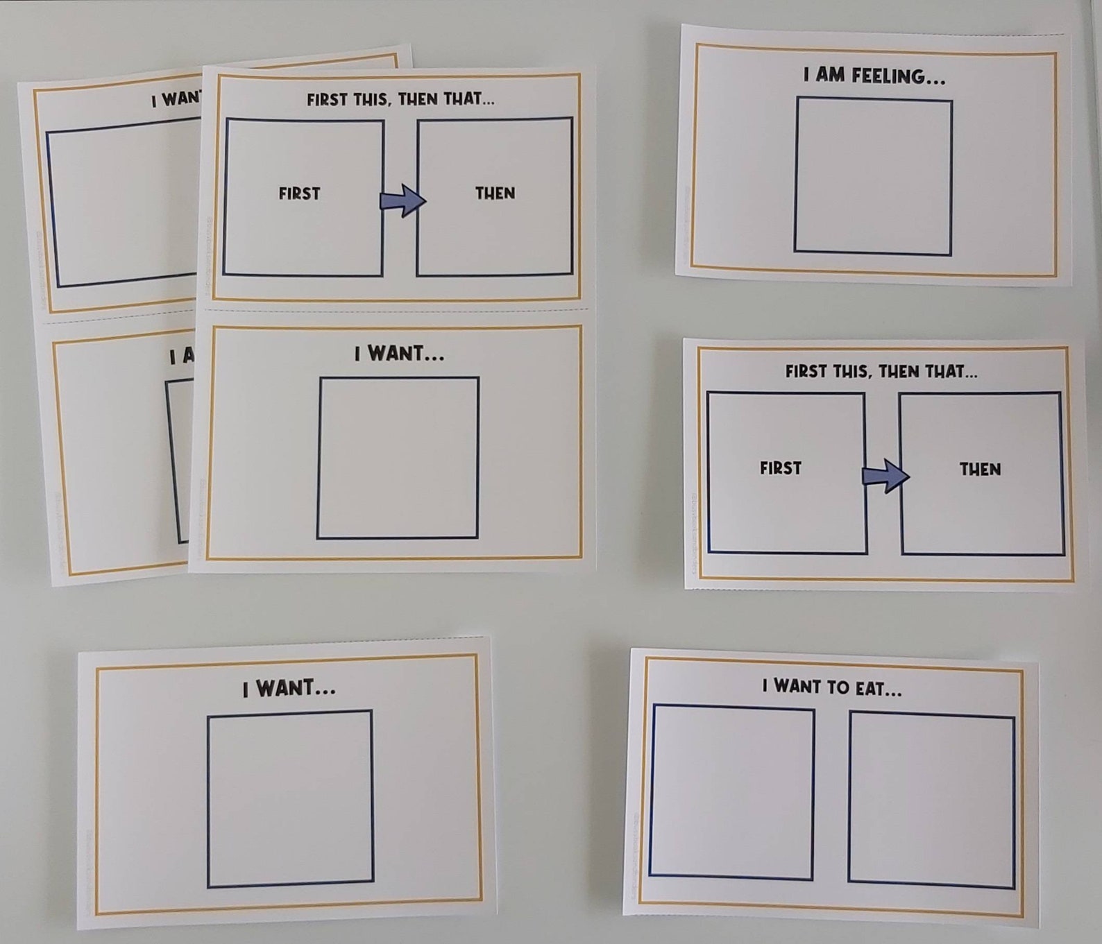 MINI CHOICE BOARDS First Then Board Visual Aid Visual - Etsy