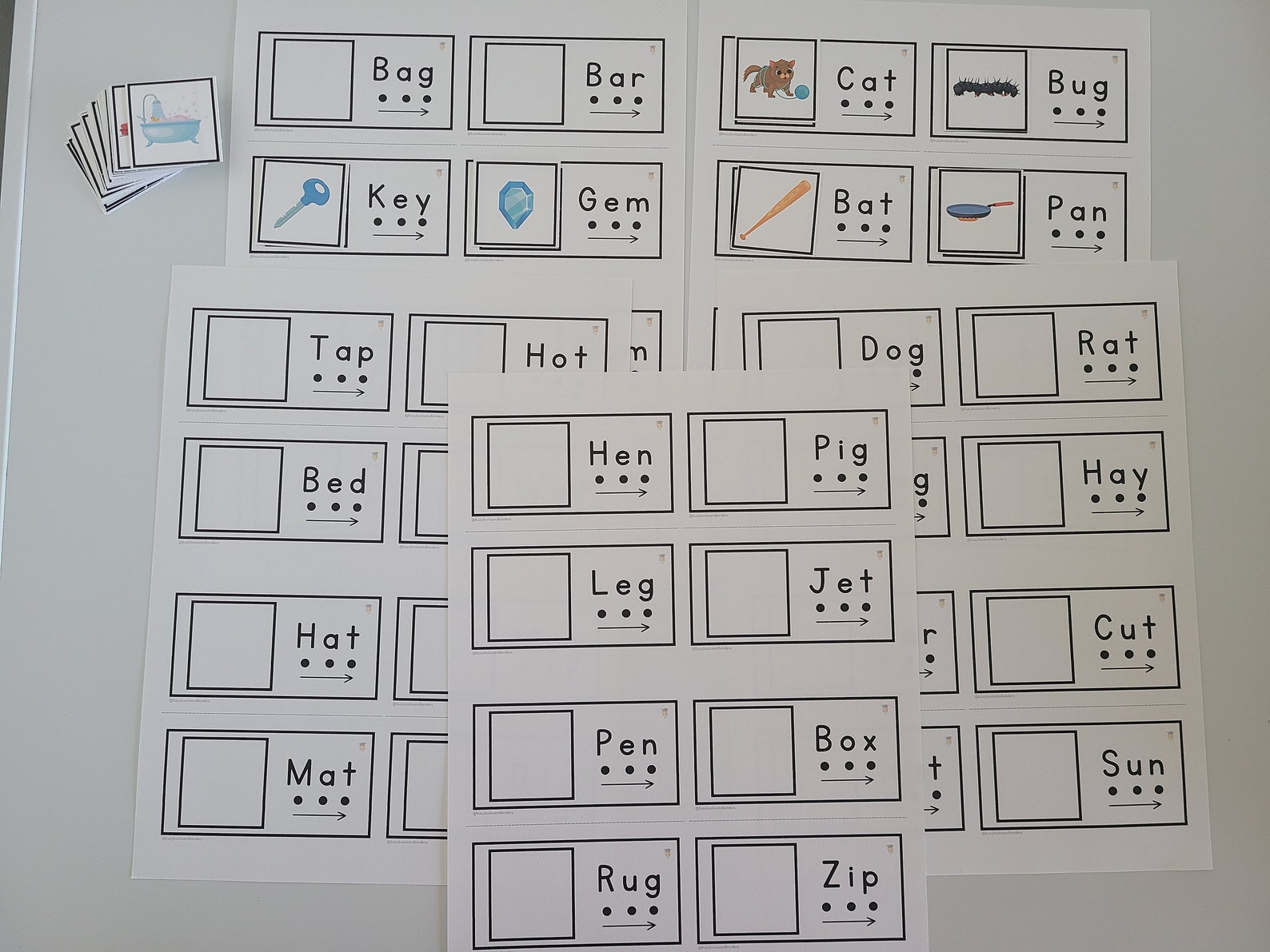 WORD MAPPING | Sight Word Practice | CVC Sight Words | Literacy Centers ...