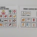 Food Communication Choice Board | Food Choice Board | Food | Visual Aid ...
