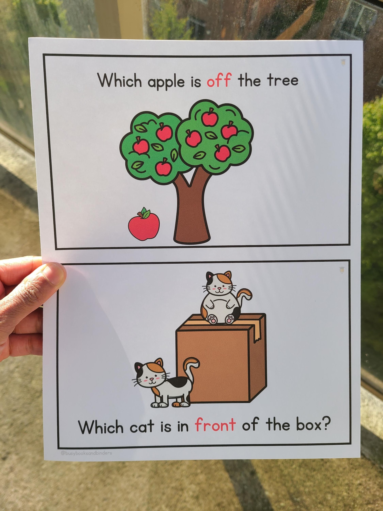 20 Prepositions Task Cards | Vocabulary | Parts of Speech | Positional ...