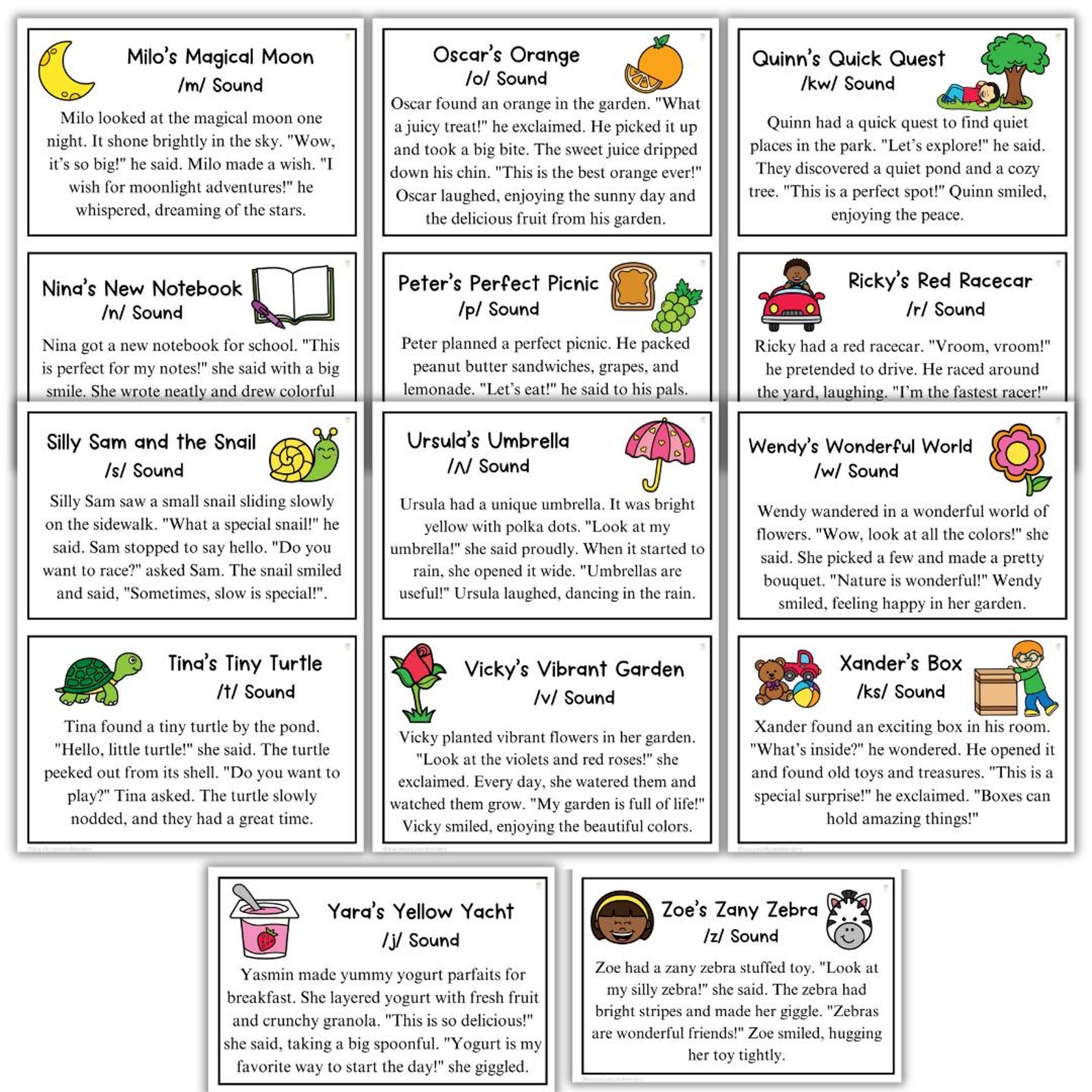 Phonemic Awareness | Vocabulary | Parts of Speech | Phonics ...