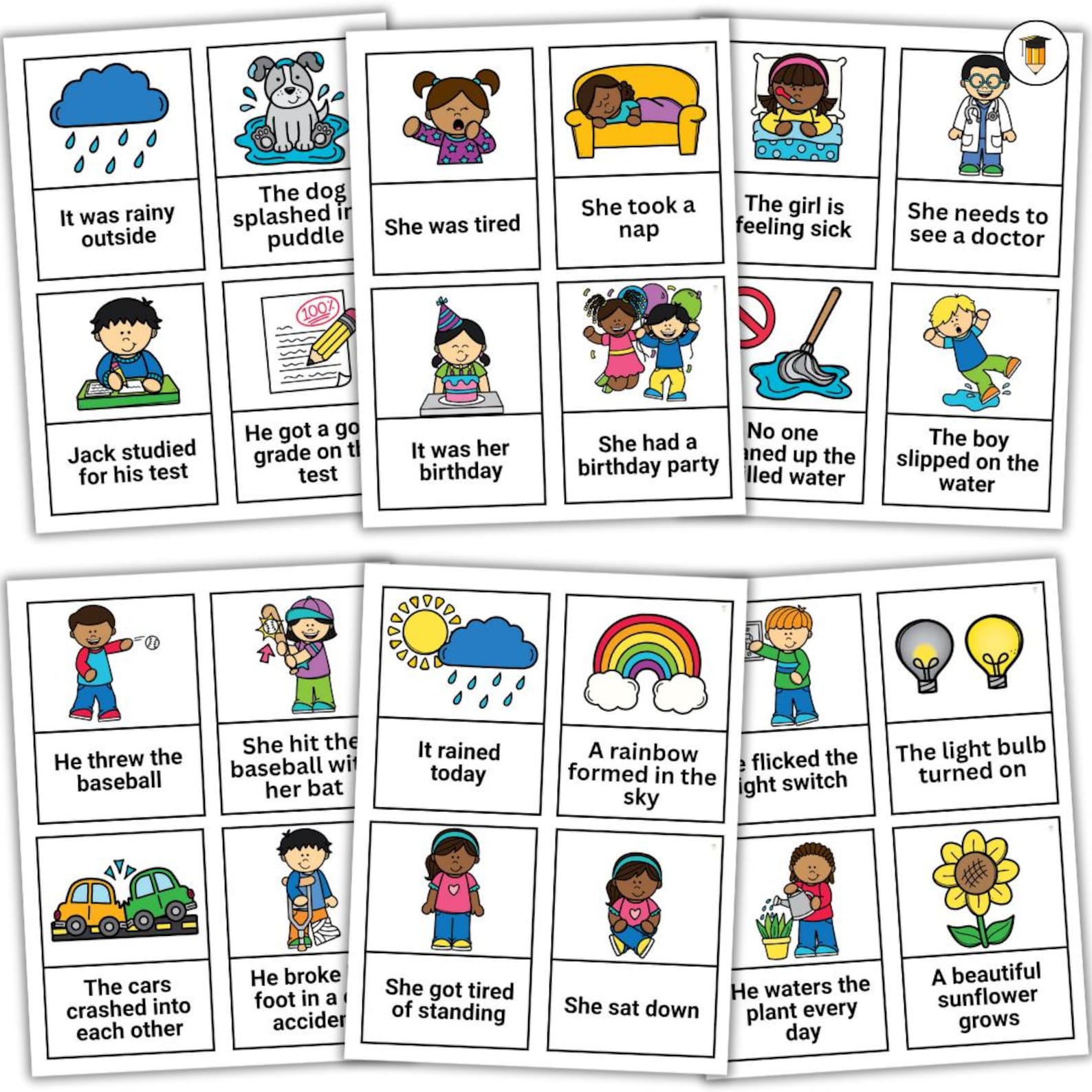 Cause and Effect | Social Studies | Language | Task Cards | Matching ...