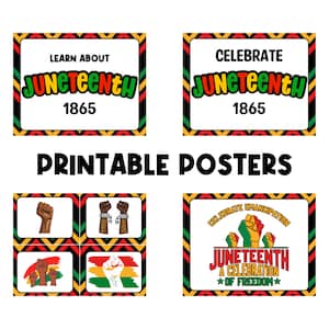 Juneteenth Bulletin Board | Display | Black History Decor | African ...