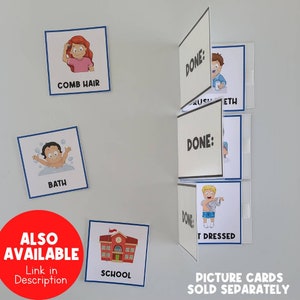 TO DO and DONE | First Then Board | Visual Aid | Visual Schedule ...